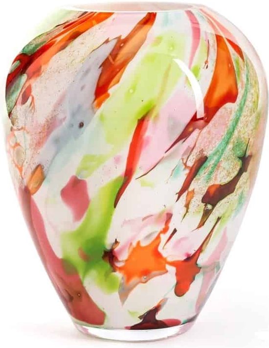 Fidrio vaas Alore 22cm Mixed Colors | bol