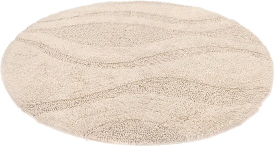 Ronde Antislip Badmat 90 cm - Machinewasbaar en Waterabsorberend | bol