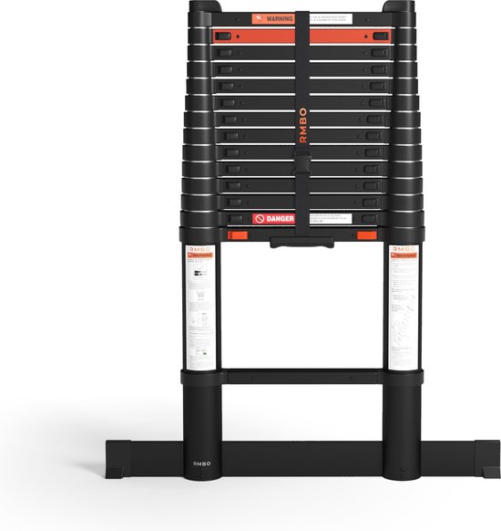 RMBO Telescopische Ladder - Telescoopladder - 4.40m lang, Compact en ...