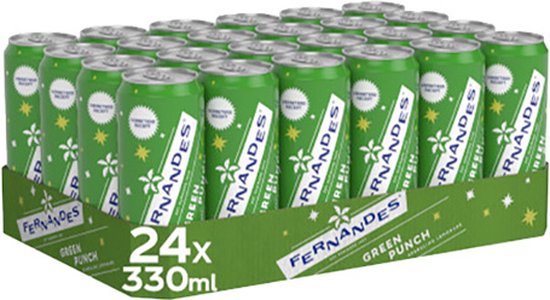 Fernandes - Green Punch - 24x 330ml | bol