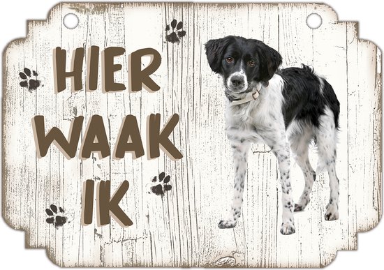 Hier Waak Ik: Friese Stabij | Waakbord | Spreukenbord | Hondenras ...