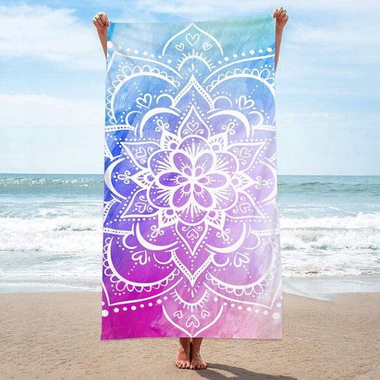 Extra Grote Strandhanddoek 180x90 cm - Lichte Badstof Handdoek voor ...