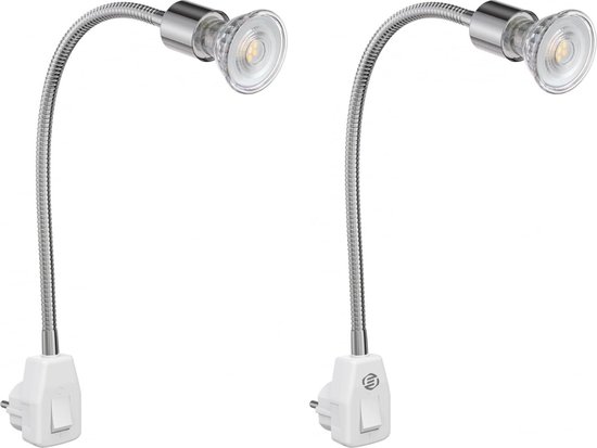 Equivera Stekkerlamp Dimbaar - Stekkerspot Dimbaar - Stopcontactlamp ...