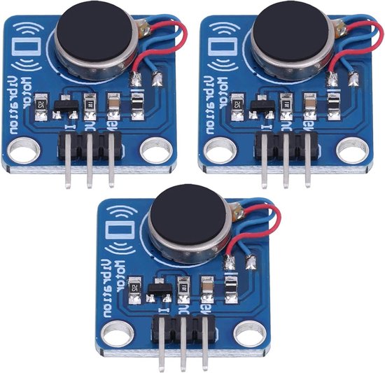 3 Stks Motor Trillingen Module DC5V 9000 RPM - Ideaal voor DIY ...