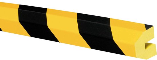 Moravia 422.21.711 Stootbescherming voor profielen geel-zwart om op te ...
