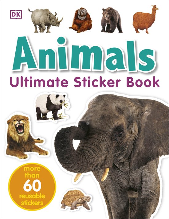 Ultimate Animal Sticker Book, Phonic Books | 9781405304450 | Boeken | bol
