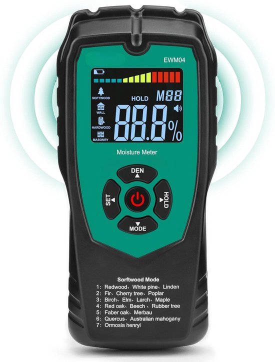 Vochtmeter - Vochtmeter Hout - Vochtmeters - Vochtmeter Muren ...