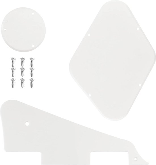 "Set van 3 stuks Pickguard Control Backplate Selector Switch Plate ...