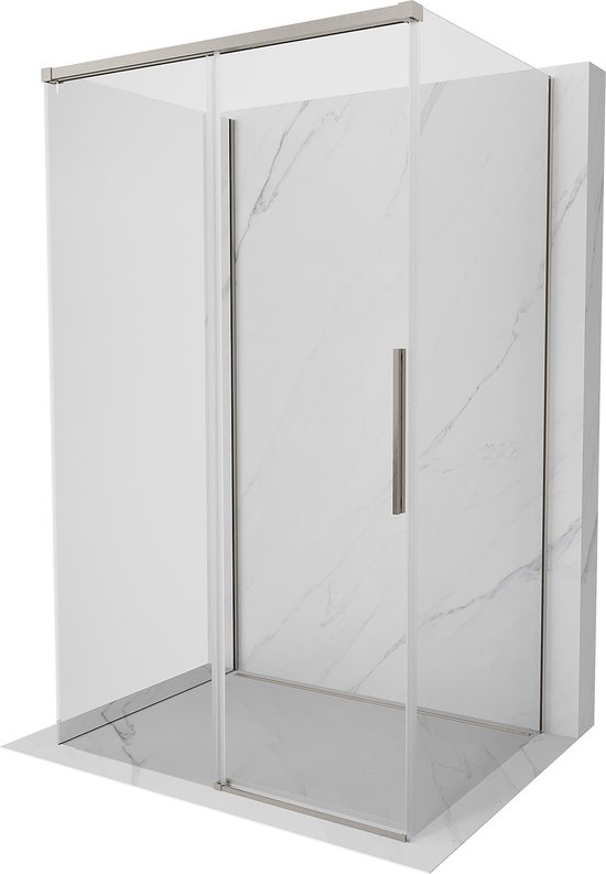 Mexen Rox-3S douchecabine met 3 schuifpanelen 125 x 100 , transparant ...