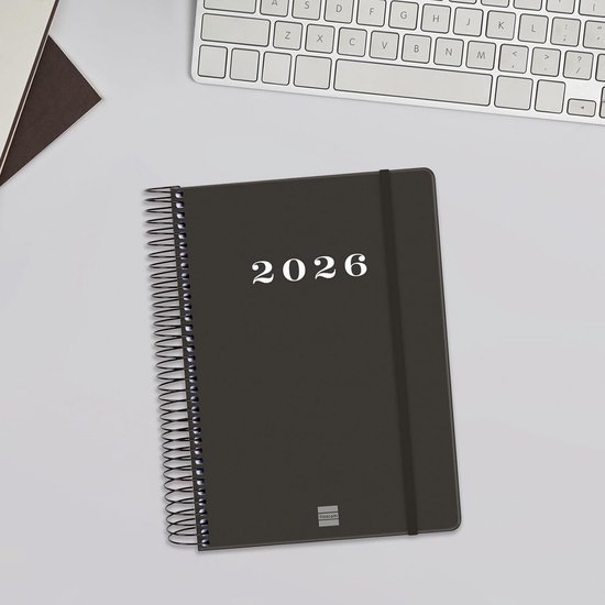 Jaarplanner 2026 Open Indeling - Weekoverzicht Verticaal Kalender ...