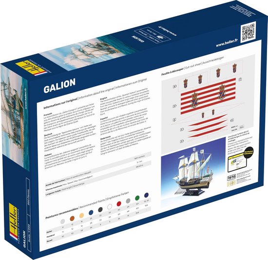 Houten Modelbouwset Zeilschip Galjoen | bol