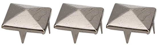 100Pcs Square Pyramid Punk Rivets Square Pyramid Studs Nail Head Spikes ...