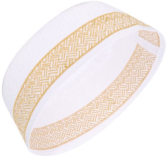 Mannelijke moslim gebedshoed polyester gemengde katoenen doek islam man ...