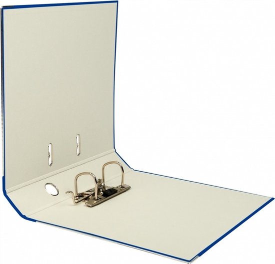 Bantex Budget Classic A4 Mappen 50mm - Marineblauw, 2 Ringbanden | bol