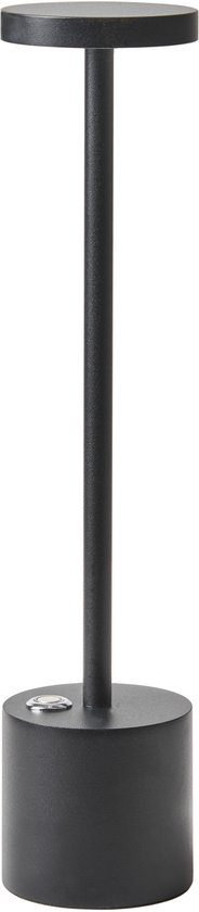 BELIANI LIZANDRO - Tafellamp - Zwart - Aluminium/IJzer | bol
