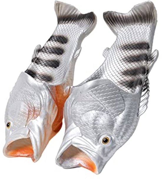 Grappige Vis Pantoffels voor Dames en Heren - Perfect voor Strand en ...