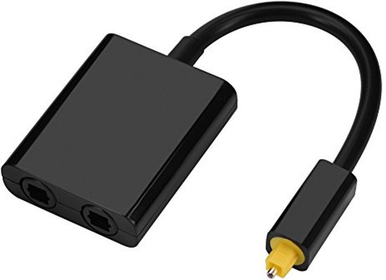 Optische Kabel Splitter 1 In 2 Uit - Digitale Audio Splitter Adapter | bol