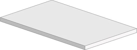 Anita| Topplaat 60 cm Witte Lak | bol