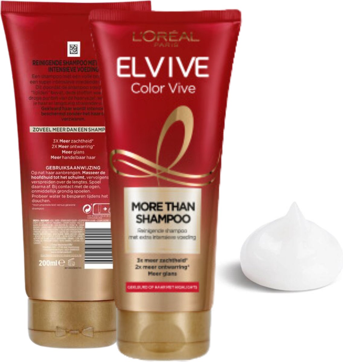 L'Oréal Paris Elvive Color Vive More Than Shampoo - 200 ml | bol