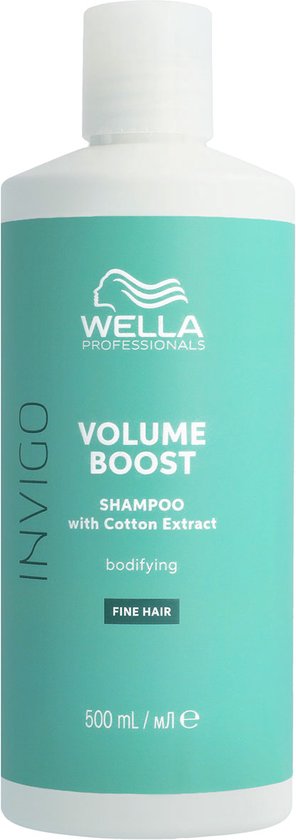 Wella Professionals - Invigo - Volume Boost - Shampoo Fijn Haar - 500 ...