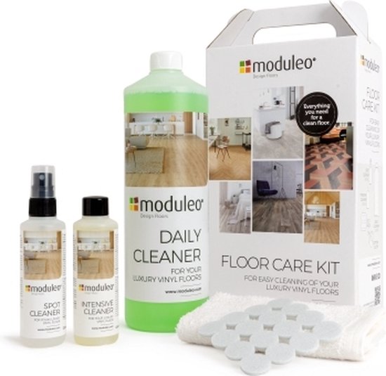 Moduleo Floor care Kit - Schoonmaakmiddel - pvc reiniger set | bol