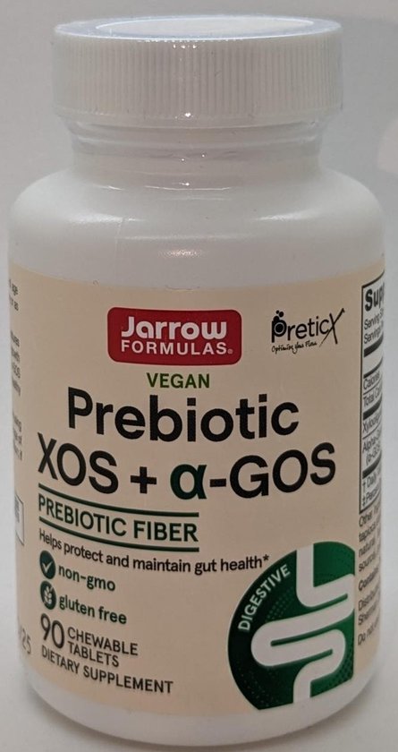 Jarrow Formulas Prebiotics XOS+GOS, 90 kauwtabletten | bol