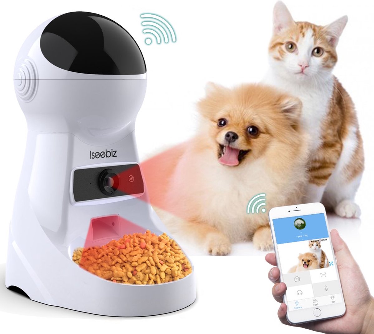 MPR Sales - Automatische Voerbak Voor Katten En Honden Met App ...