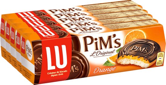 LU Pim's Orange gevulde chocoladekoekjes - 150g x 5 | bol