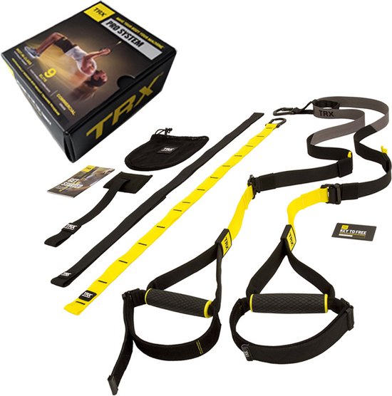TRX-set | Suspension Trainer Pro voor thuis | inclusief draagtas ...