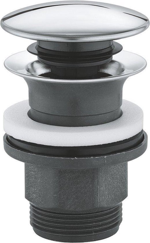 Grohe Waste Set Met Push Open Plug | bol.com