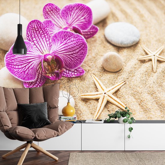 Fotobehang Orchid Beach-Spa | bol