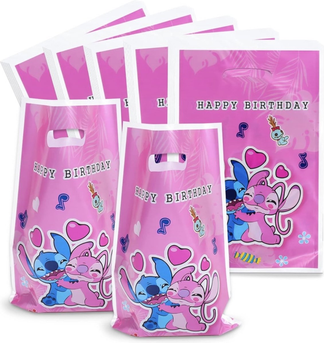 Lilo & Stitch Uitdeelzakjes - Cadeautasjes - 10 stuks - Lilo&Stitch ...