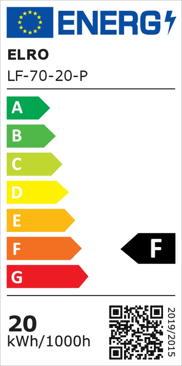 ELRO LF70 Duo LED Lamp voor Buiten - Buitenlamp met Beweging Sensor ...