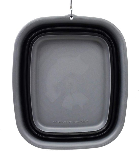 Inklapbare tub, 9,45 liter, opvouwbare tub, draagbare wasbak ...