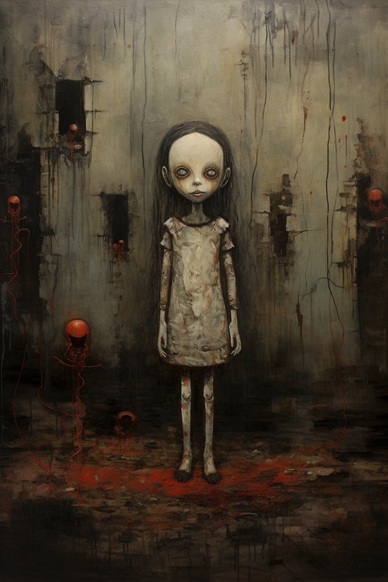 Halloween Poster | Enge Pop Poster | Enge Poster | Halloween Decoratie ...