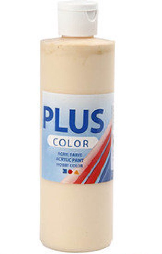 Acrylverf - Licht Beige - Plus Color - Acrylverf - Sneldrogende verf ...