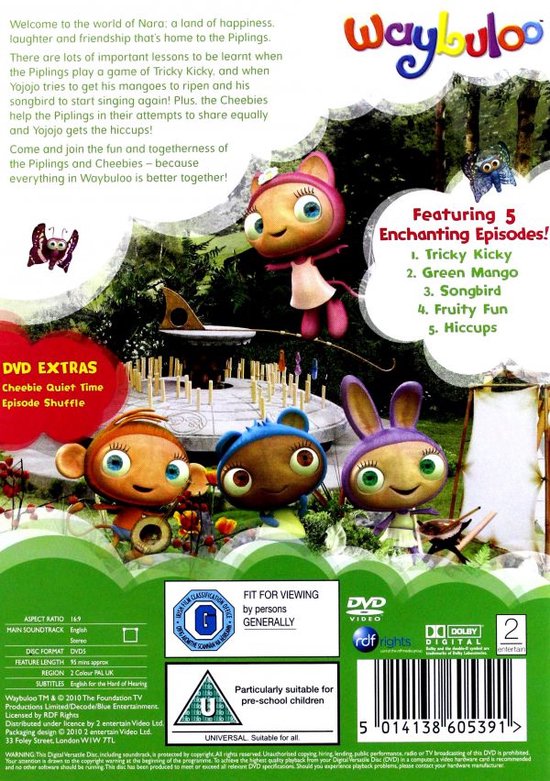 Waybuloo [DVD] (Dvd), Evan Strong | Dvd's | bol