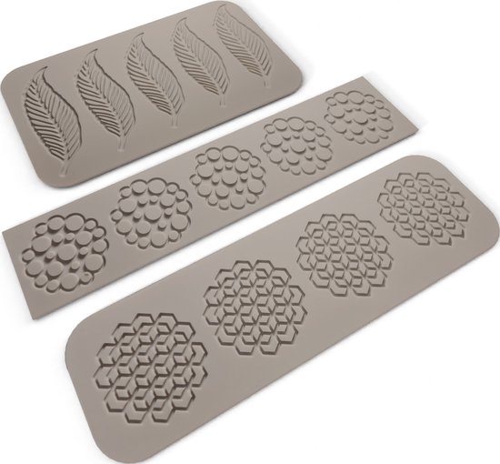 Siliconen Tuile mallen - 3 stuks - Tuile mold - siliconene bakvorm ...