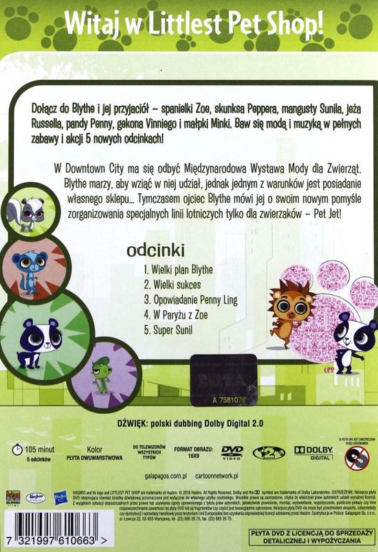 Littlest Pet Shop [DVD] (Dvd), Ashleigh Ball | Dvd's | bol