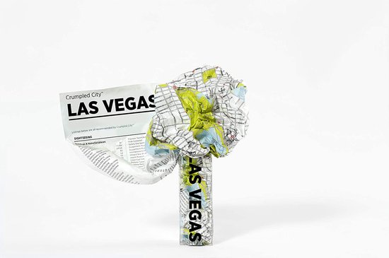 Crumpled City Crumpled City - Soft City Maps - Las Vegas | bol