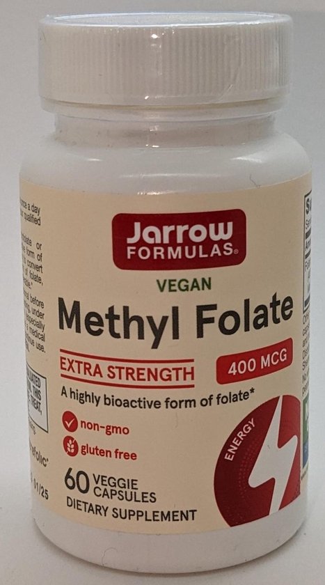 Jarrow Formulas 5-MTHF Methylfolate - Biologisch beschikbaar foliumzuur ...