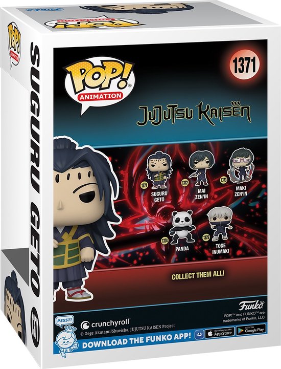Funko Pop! Jujutsu Kaisen - Suguru Geto #1371 | bol