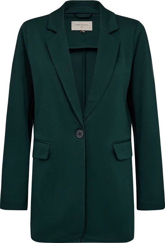 Freequent - Blazer Nanny Groen - Vrouwen - Maat XL | bol