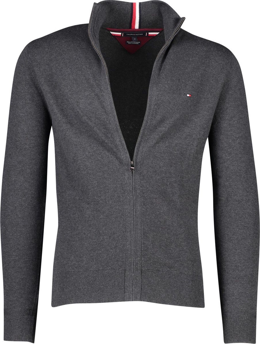 Tommy Hilfiger vest antraciet - 50 | bol.com