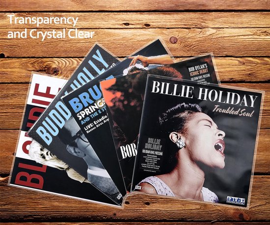 LP Bescherm Hoezen Plastic 50 Stuks, geen | Muziek | bol