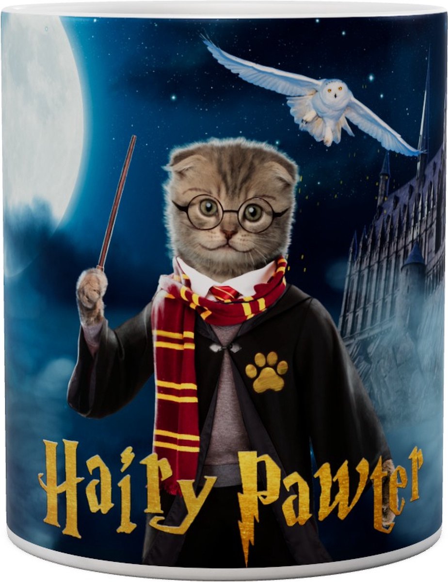 Harry Potter - Hairy Pawter - Mok 440 ml | bol