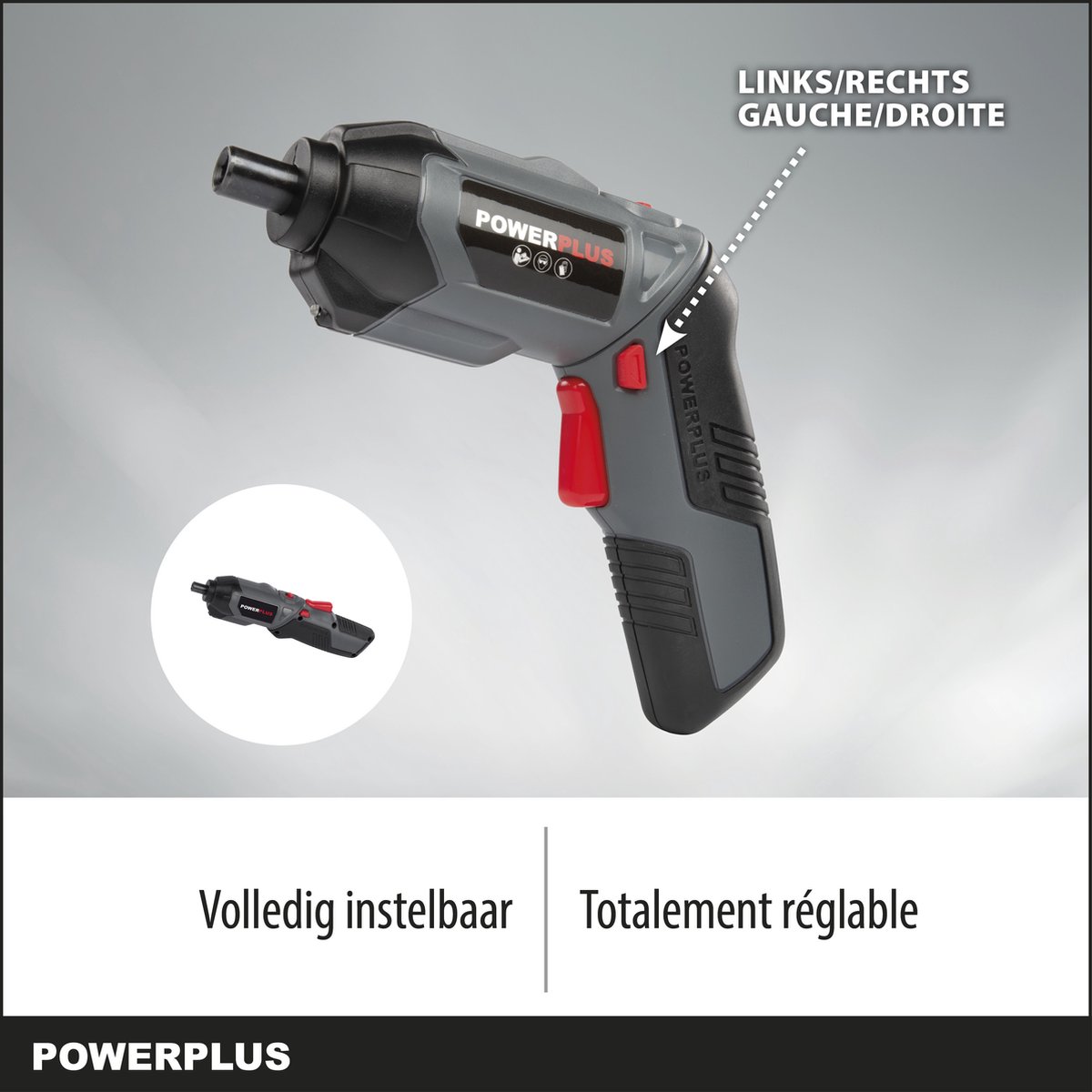 Powerplus POWE00015 Accu Schroefmachine - 3.6V - Incl. 1 x 1,3Ah Accu ...