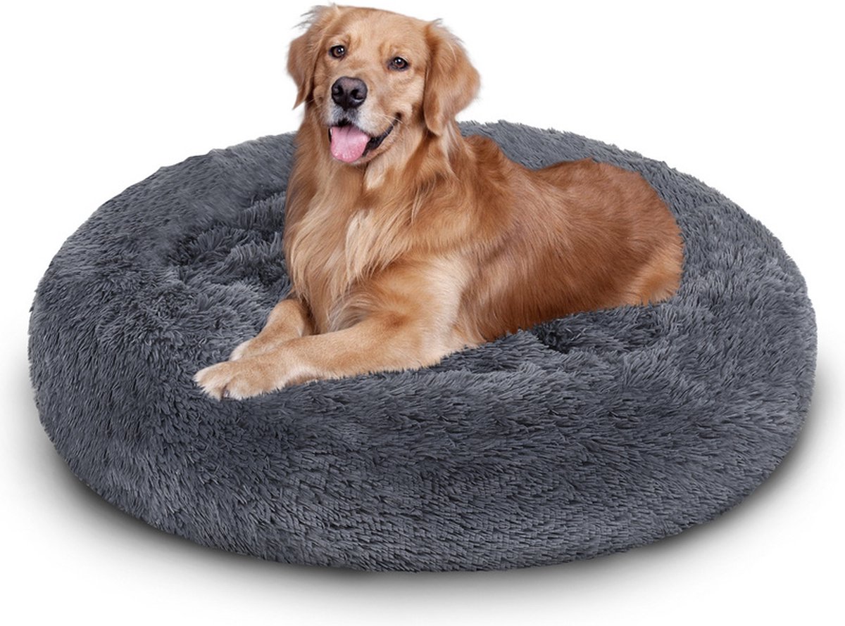 Hondenbed Pet Perfect Donut Hondenmand Fluffy Hondenkussen Superzacht ...
