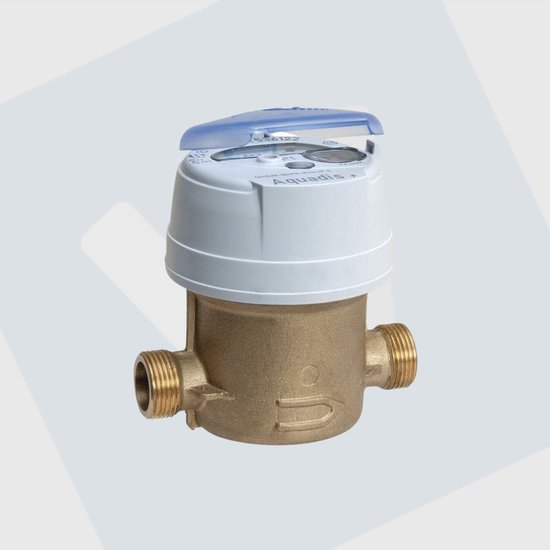 Watermeter Itron Aquadis Q3=4 L190 DN20 R160 1P/L + 1P/10L | bol