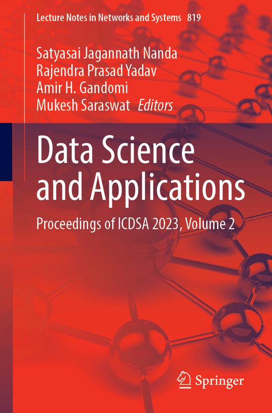 Lecture Notes in Networks and Systems- Data Science and Applications ...